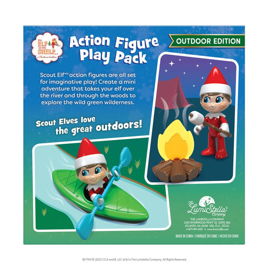 The Elf on the Shelf Action Figure Play Pack - Camping Edition – Petit ...